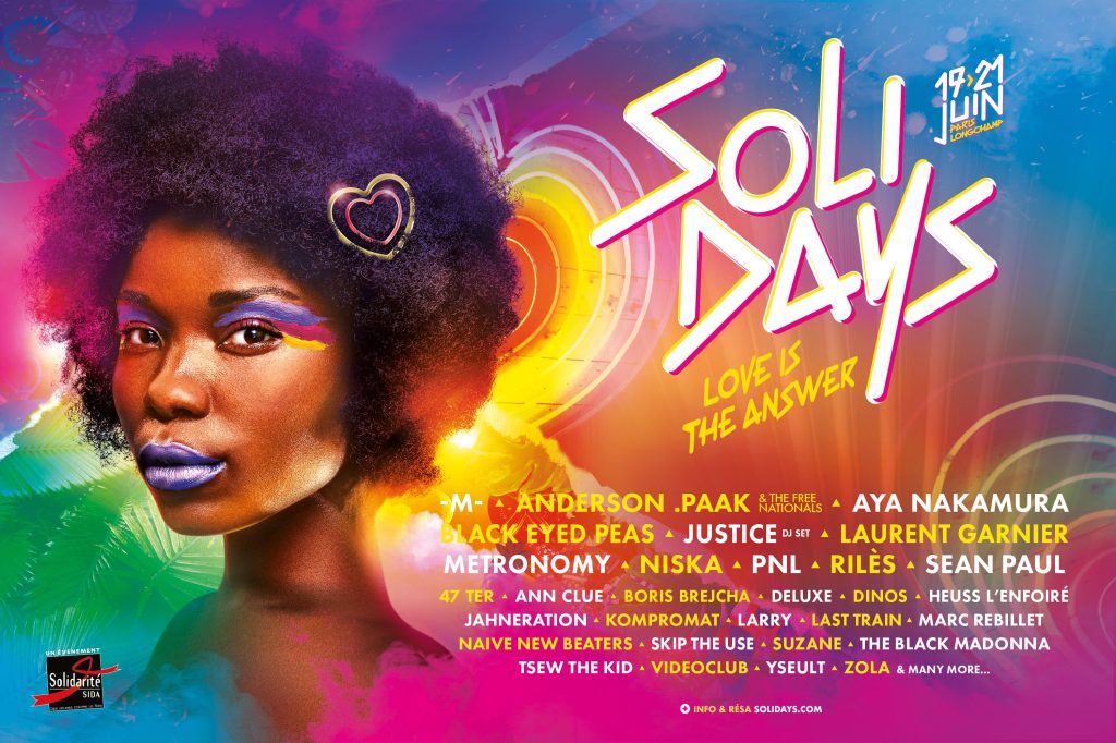 Préparez-vous ! La programmation de Solidays 2020 est là
