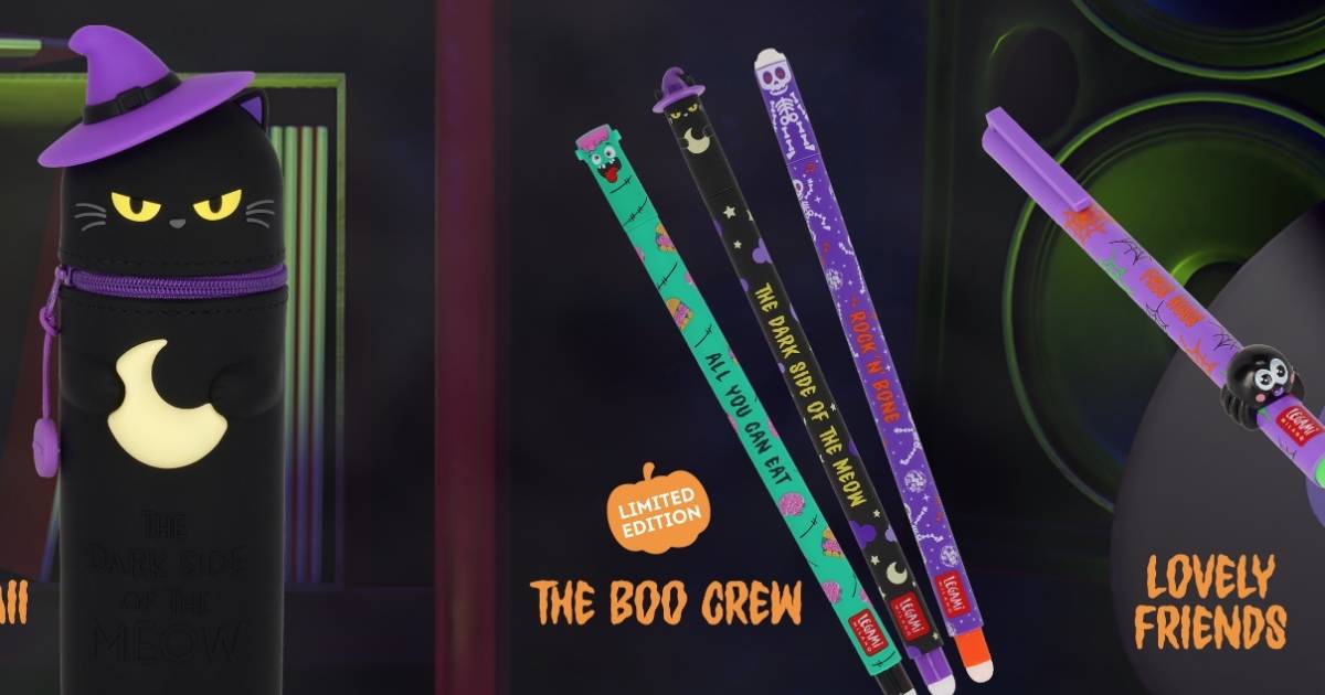 Vos enfants sont fans des stylos Legami ? La collection Halloween est ...