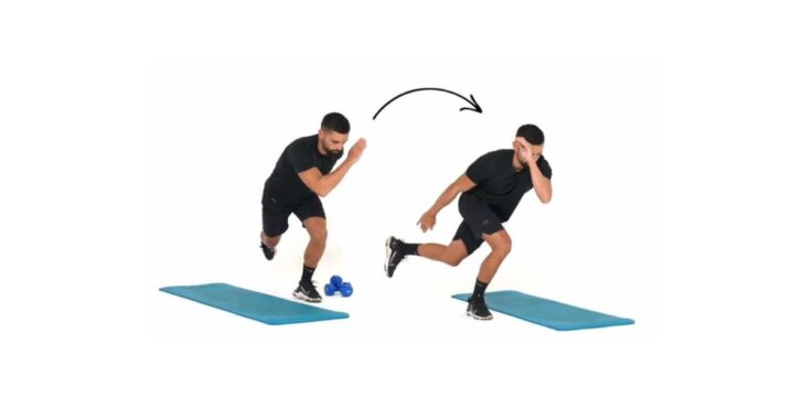 Graisse abdominale : le “skaters”, un exercice méconnu efficace